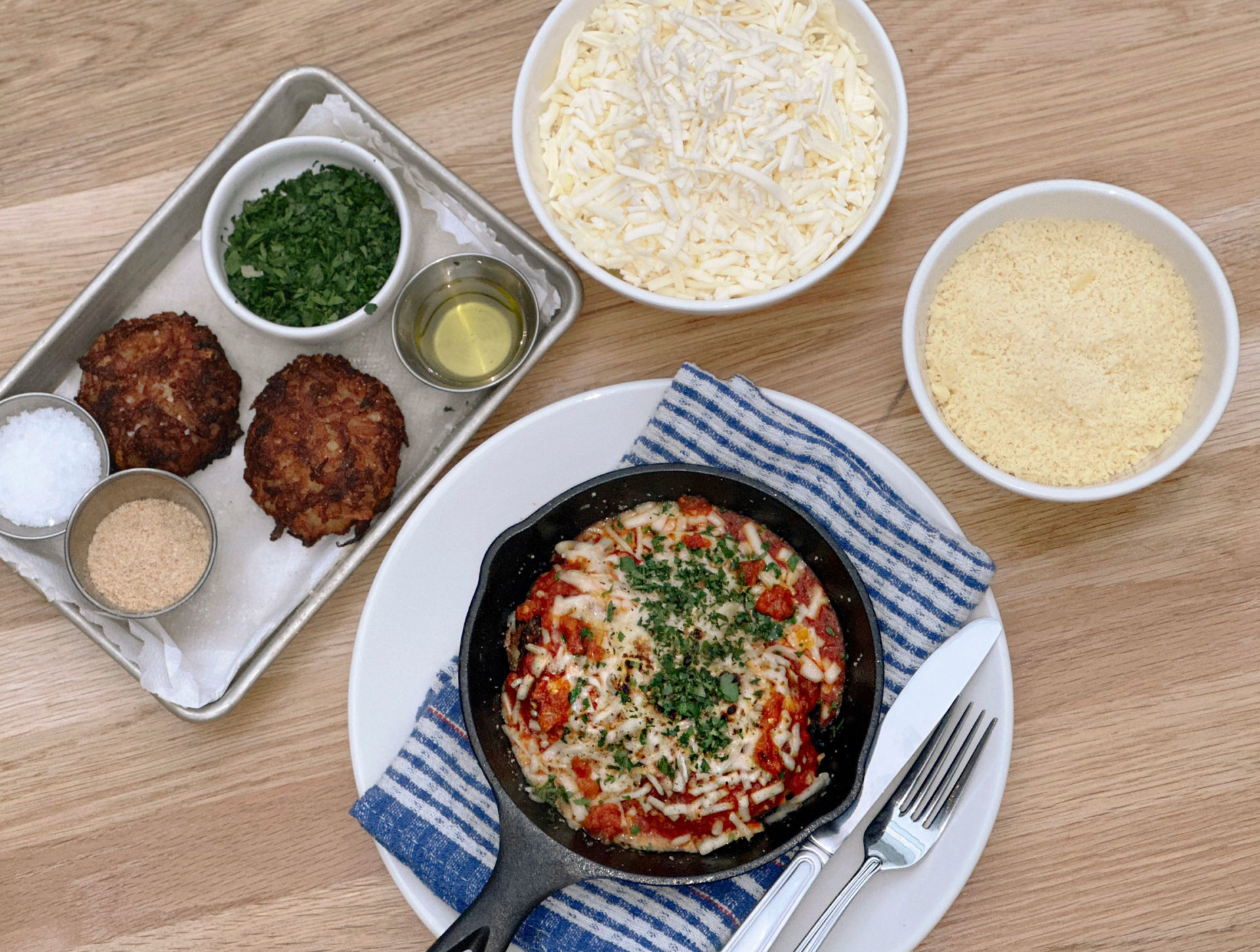 Vegan Latkes Inferno | MENU